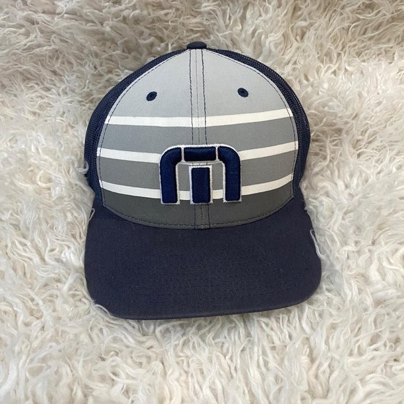 Travis Mathew | Accessories | Travis Mathew Adjustable Grey And Blue ...
